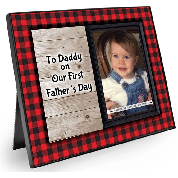 Expressly Yours! "To Daddy on Our First Father's Day" Picture Frame ...