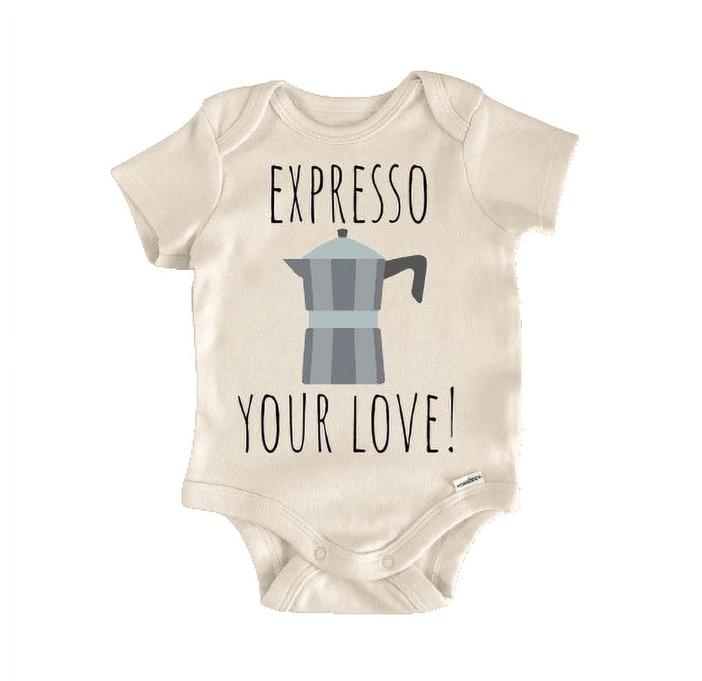 Expresso Coffee Bean - Baby Boy Girl Clothes Infant Bodysuit Funny Cute ...