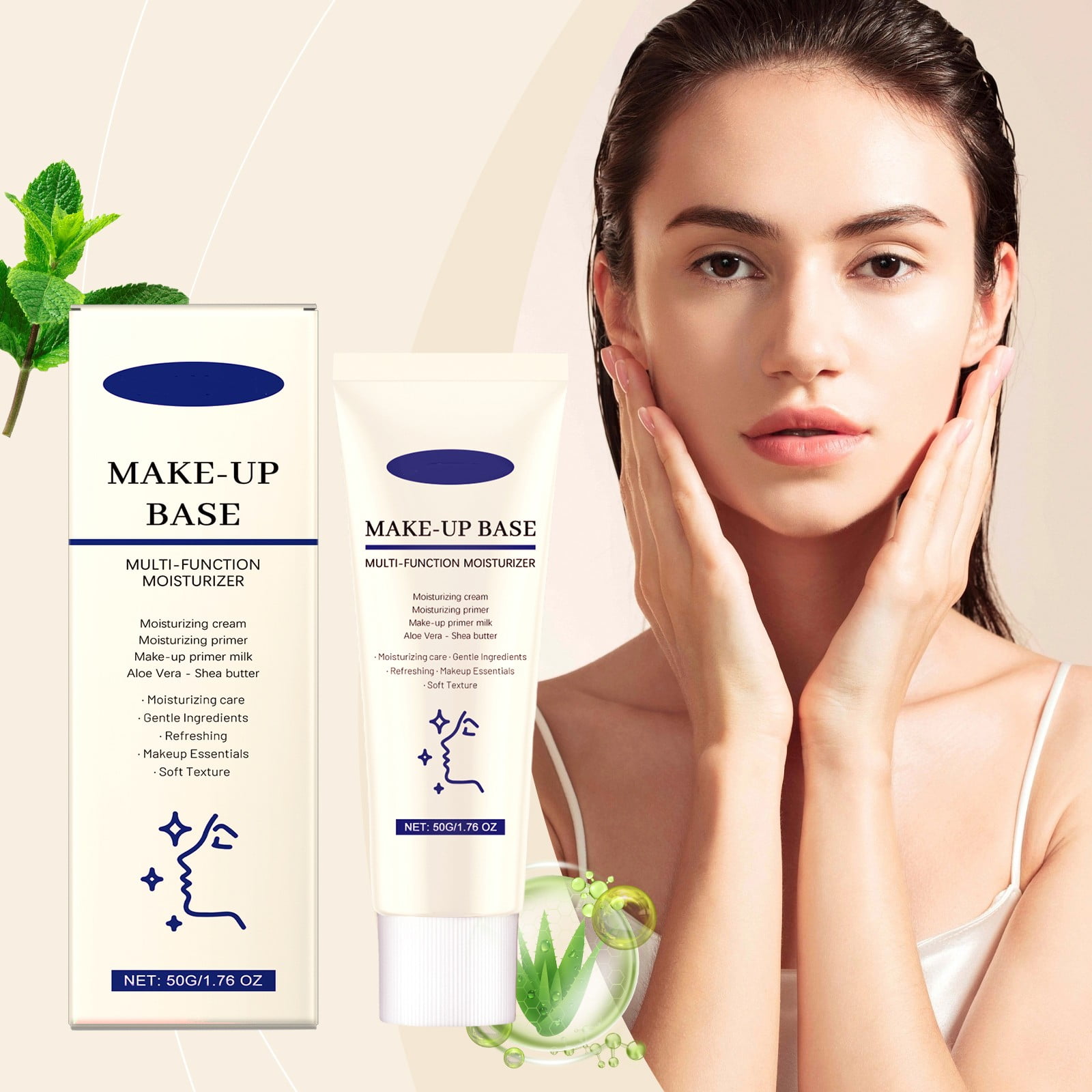 Expuqsift 2 Packs Personal Skin Care,Moisturizing Makeup Makeup Clear ...