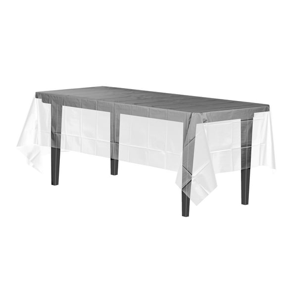 Clear Plastic Tablecloth