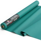 Exquisite Teal Plastic Tablecloth Roll, 300 ft. x 40 in., Disposable ...