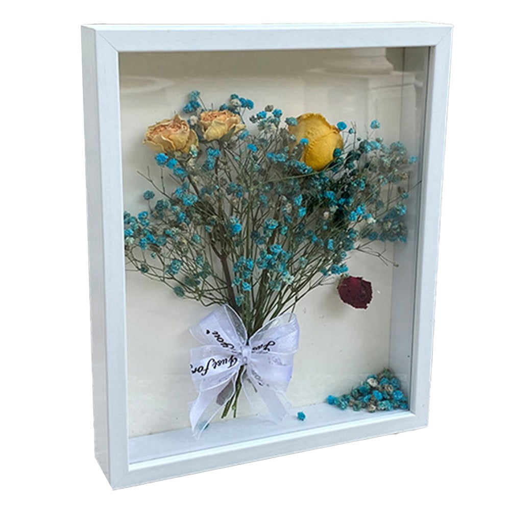 Exquisite 3D Shadow Box Frame, Craft Wedding Memories & Floral Display ...