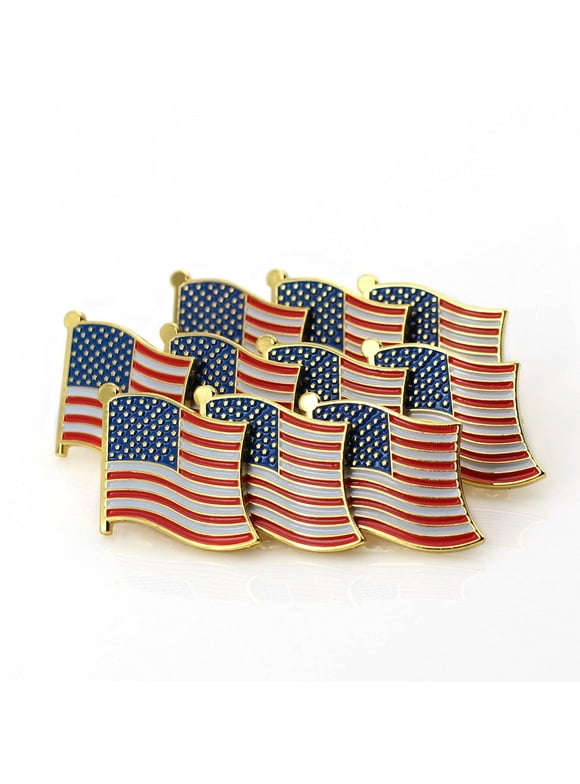 American Flag Pins