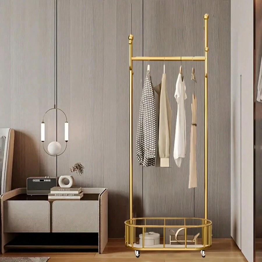 Exquisite Clothes Rail Rack, Hanging Clothes Rack With Wheels ...