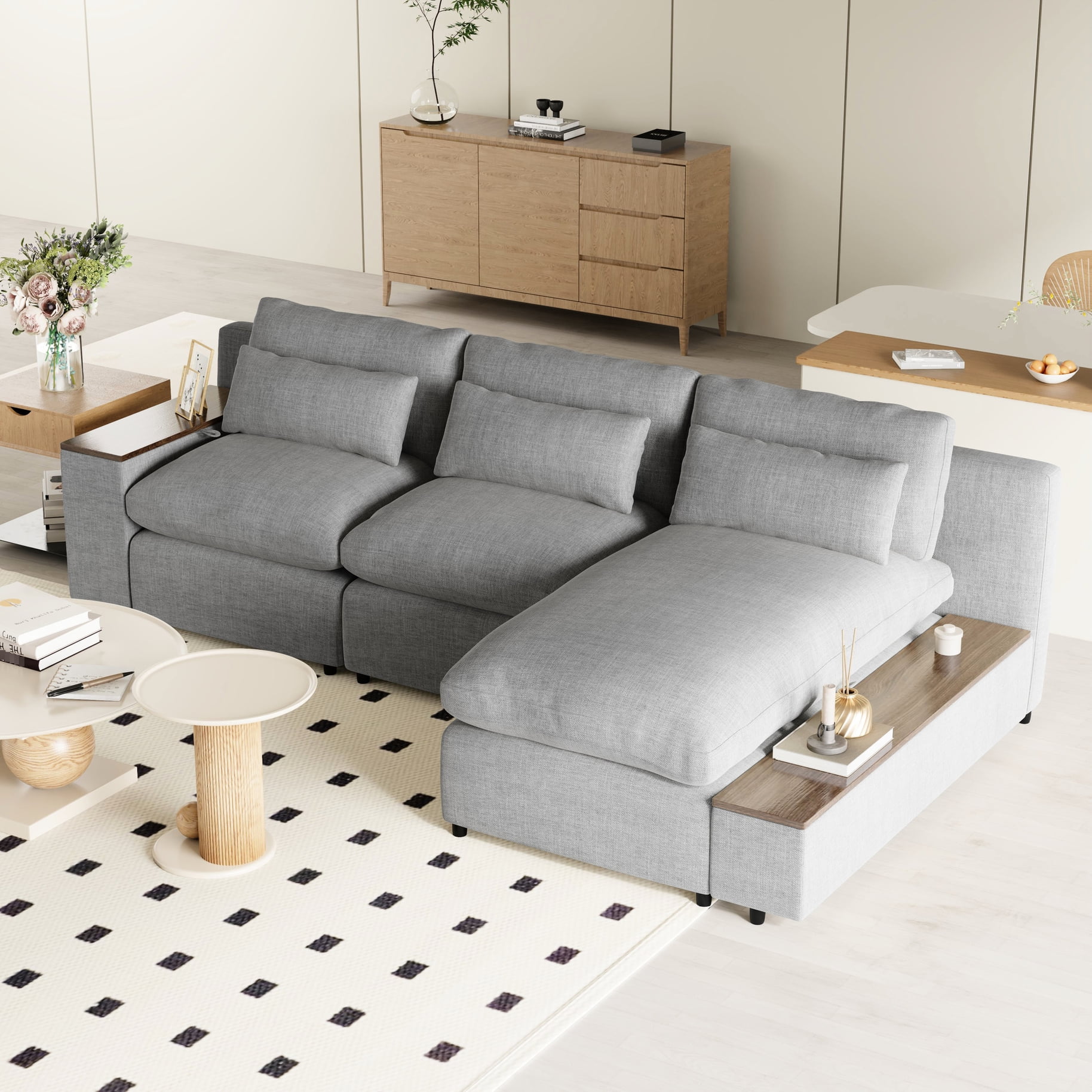 Exquisite Crafted & Solid Frame - Long - lasting Sofa for Family Use ...