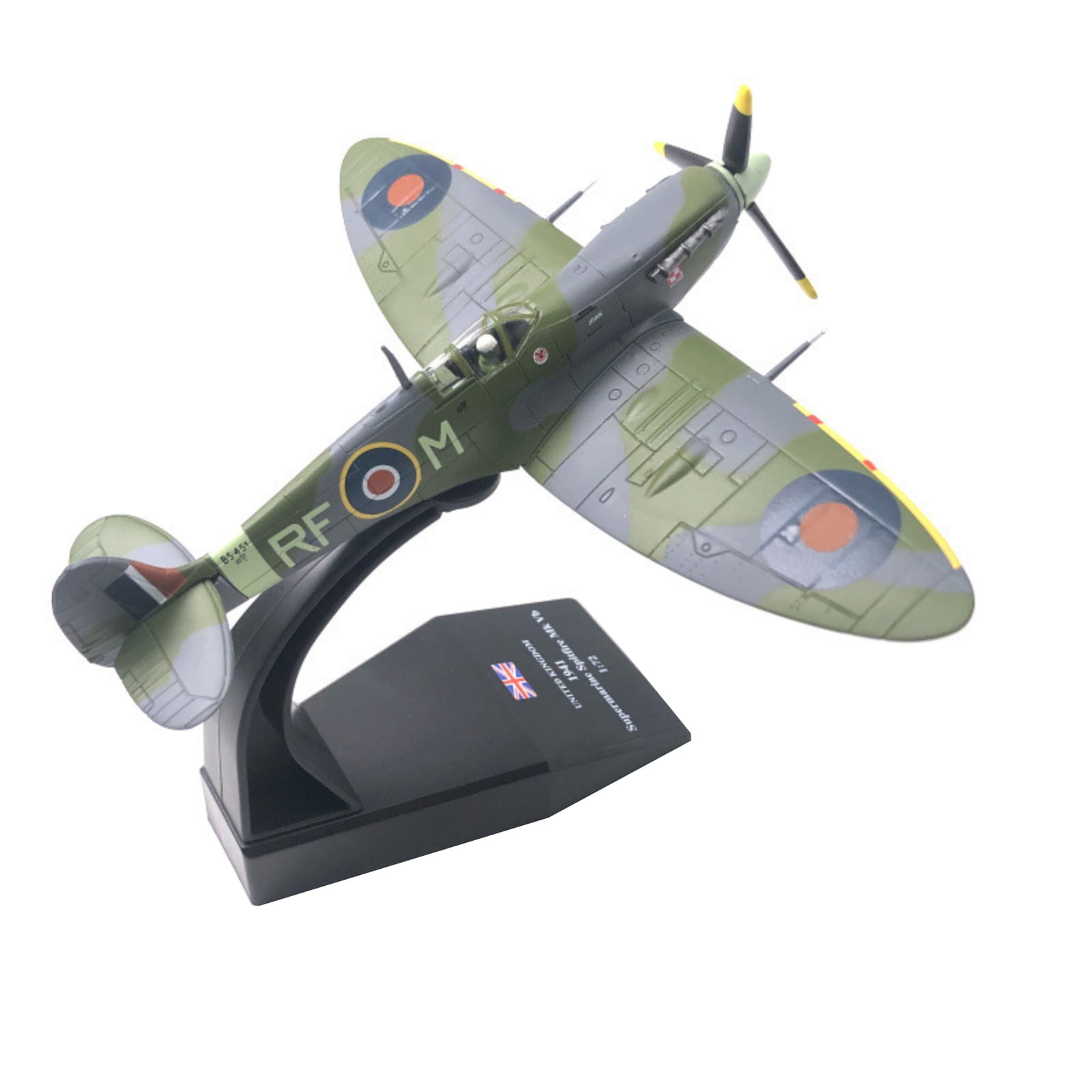 Exquisite Craftsmanship WWII British Spitfire Fighter Diecast Model for ...