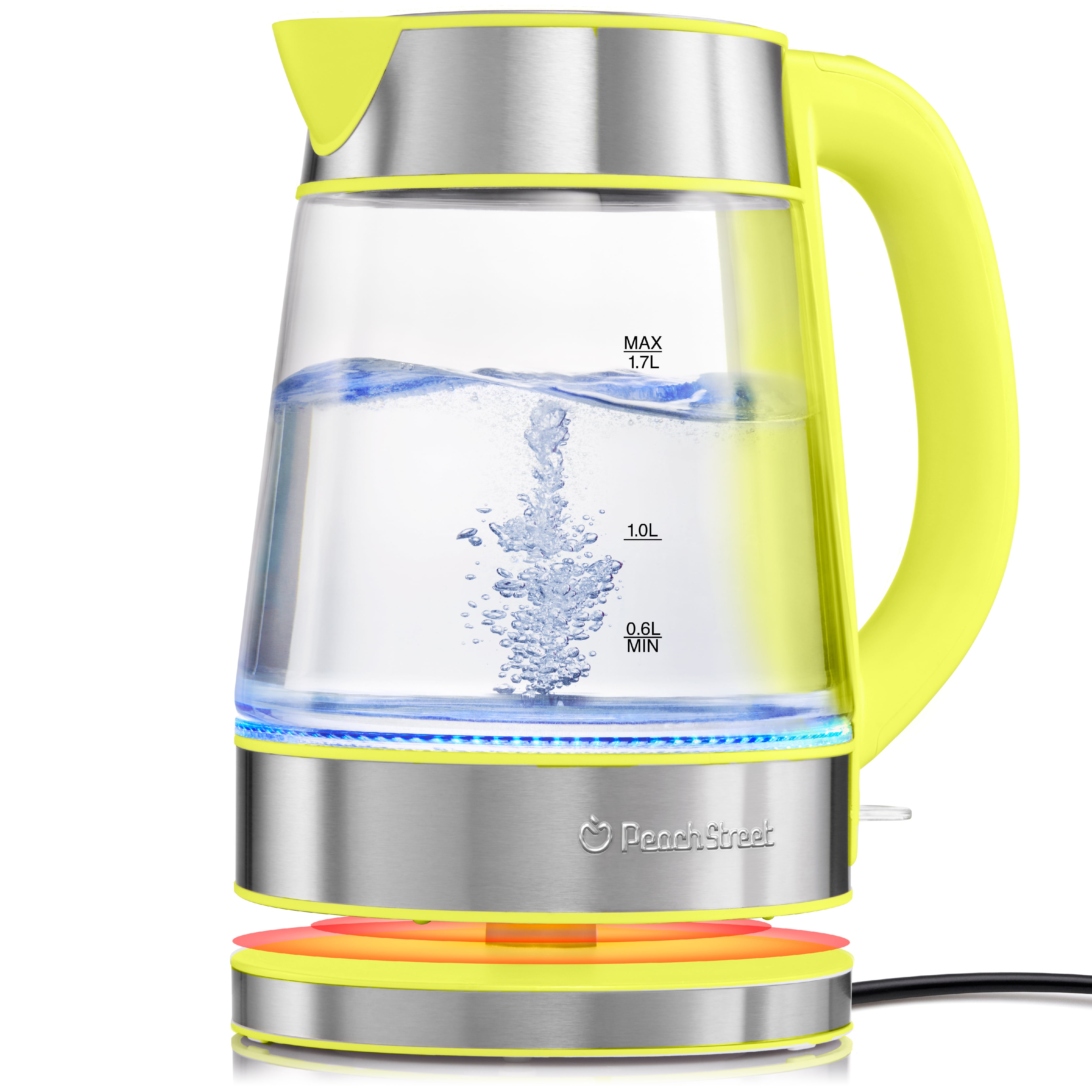 Exquisite Fast-Boil Electric Kettle For Coffee & Tea - 1.7L Water ...