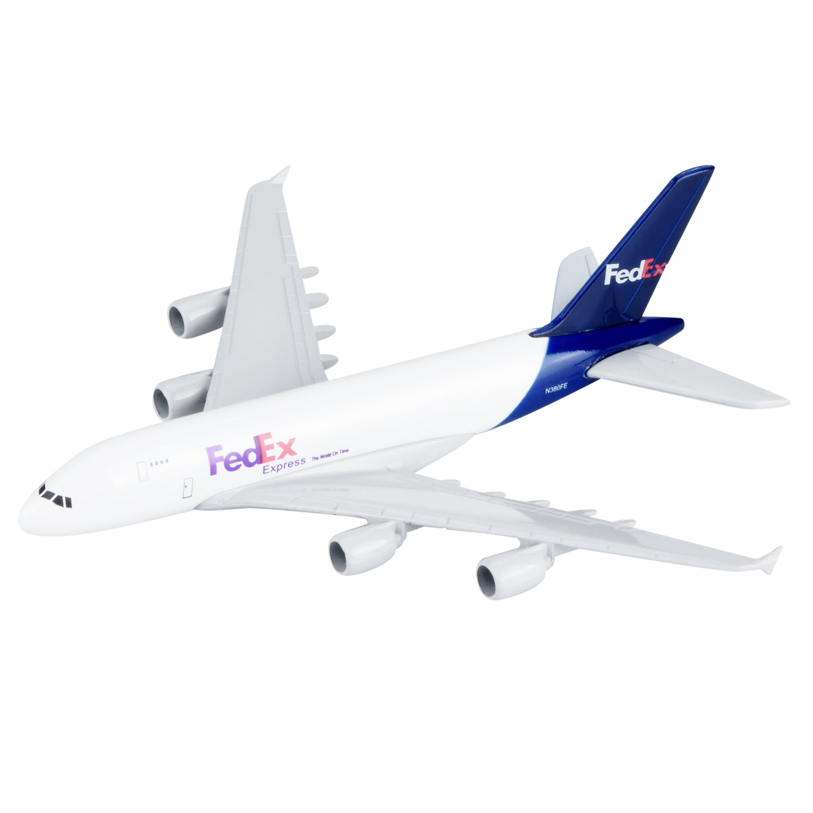Exquisite Federal Express A380 Plane Model Premium Collectible for ...
