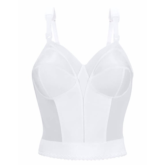 Exquisite Form Fully® Back Close Wirefree Longline Bra - STYLE 5107532 ...