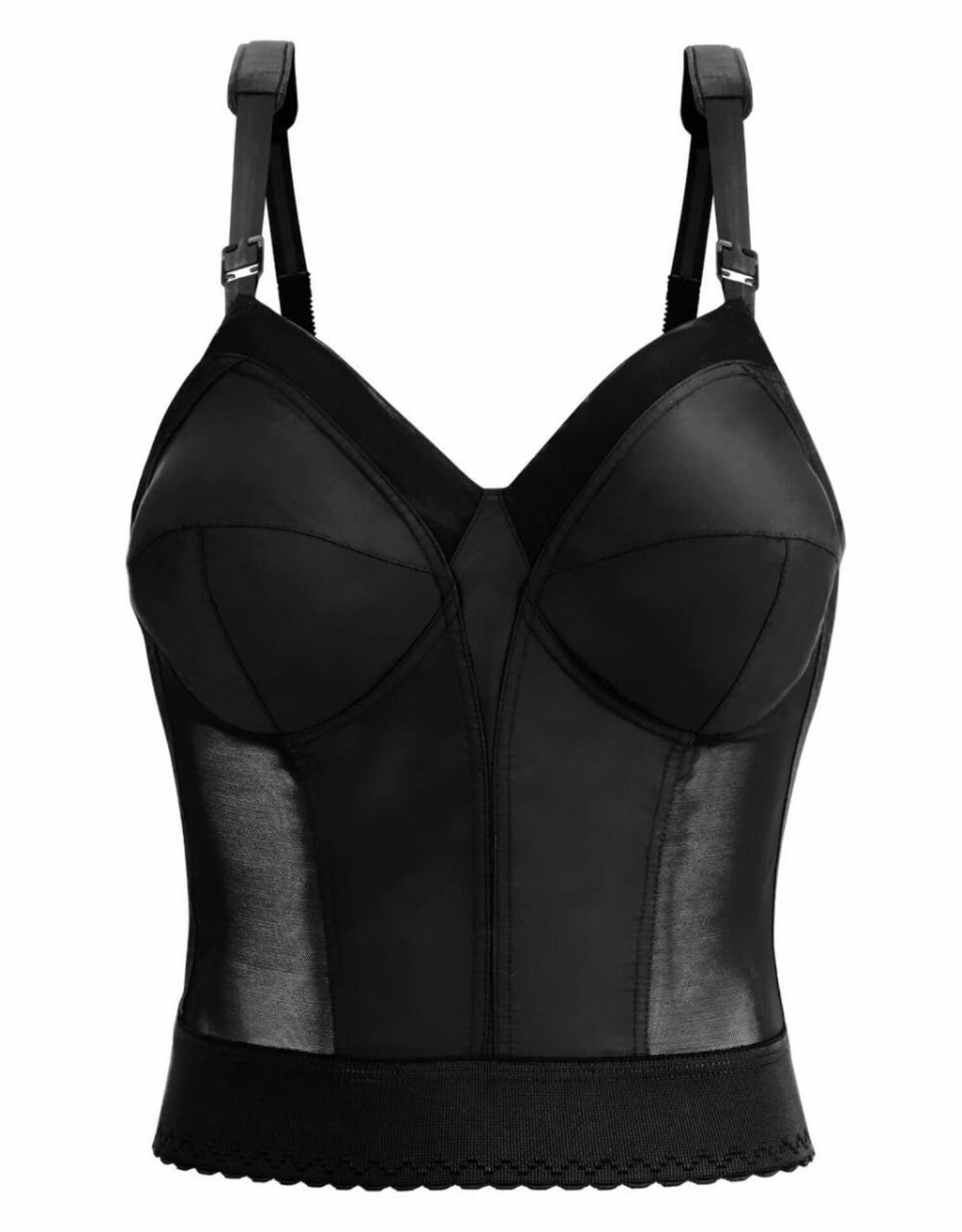 Exquisite Form Fully® Wirefree Longline Bra, Back Close - STYLE 5107532 ...