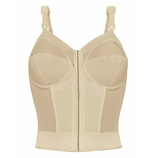 Exquisite Form Fully® Front Close Wirefree Longline Posture Bra - Style ...