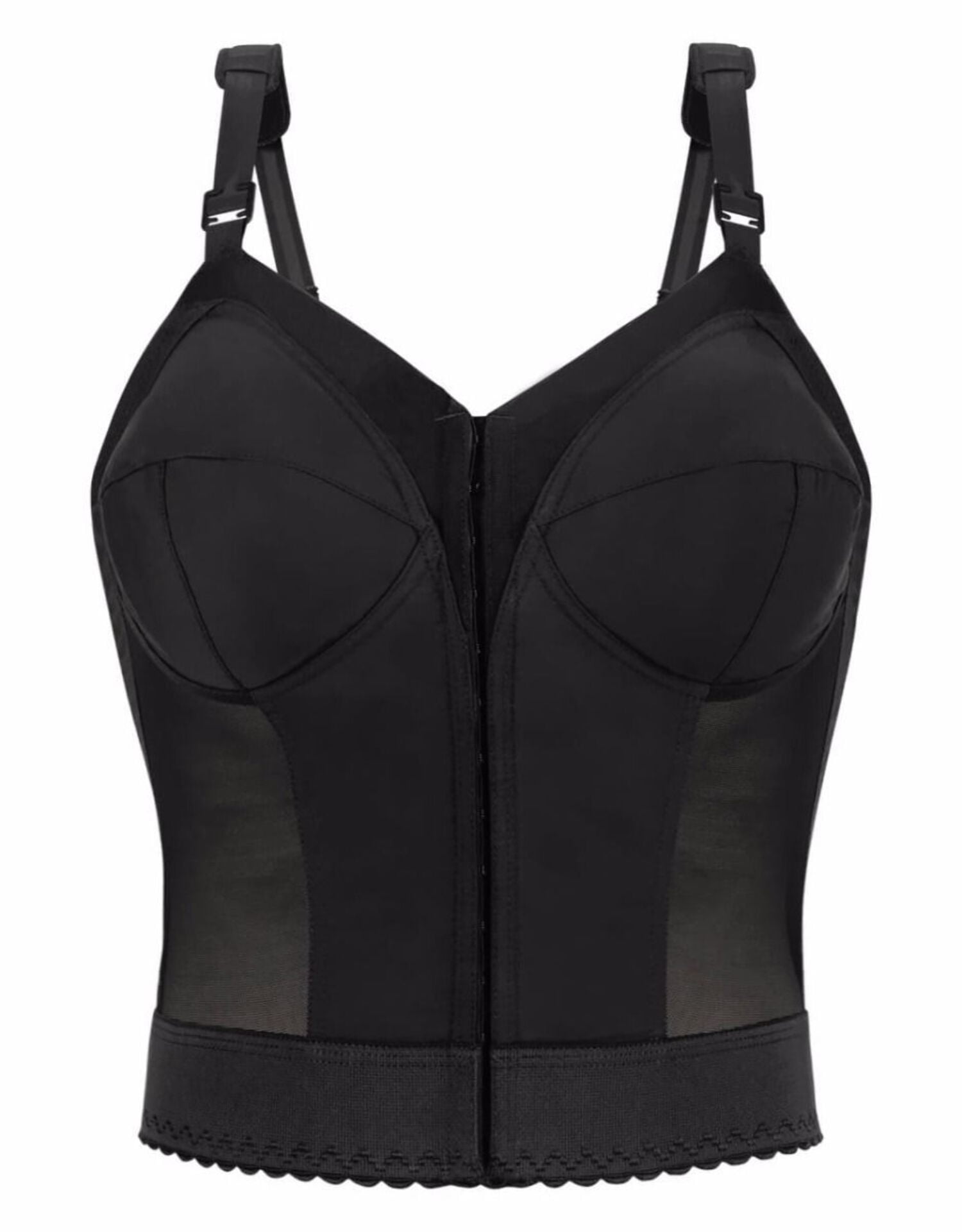 Exquisite Form Fully® Front Close Wirefree Longline Posture Bra - Style ...
