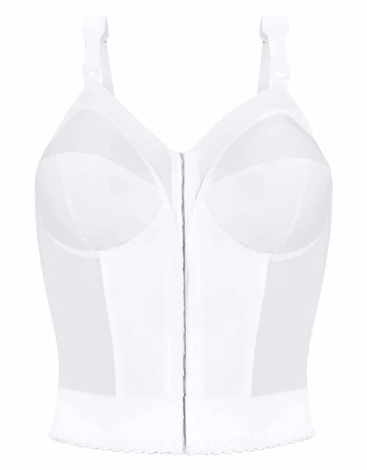 Exquisite Form Fully® Front Close Wirefree Longline Posture Bra - Style ...