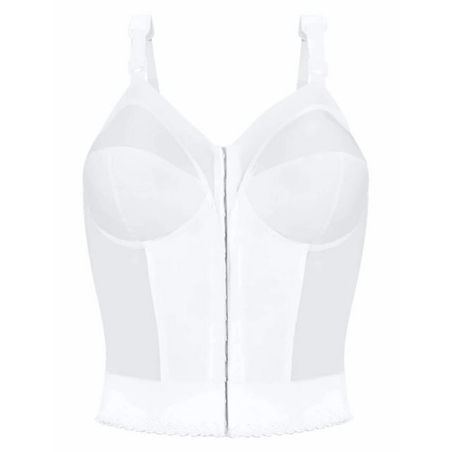 Exquisite Form Fully® Front Close Wirefree Longline Posture Bra - Style ...