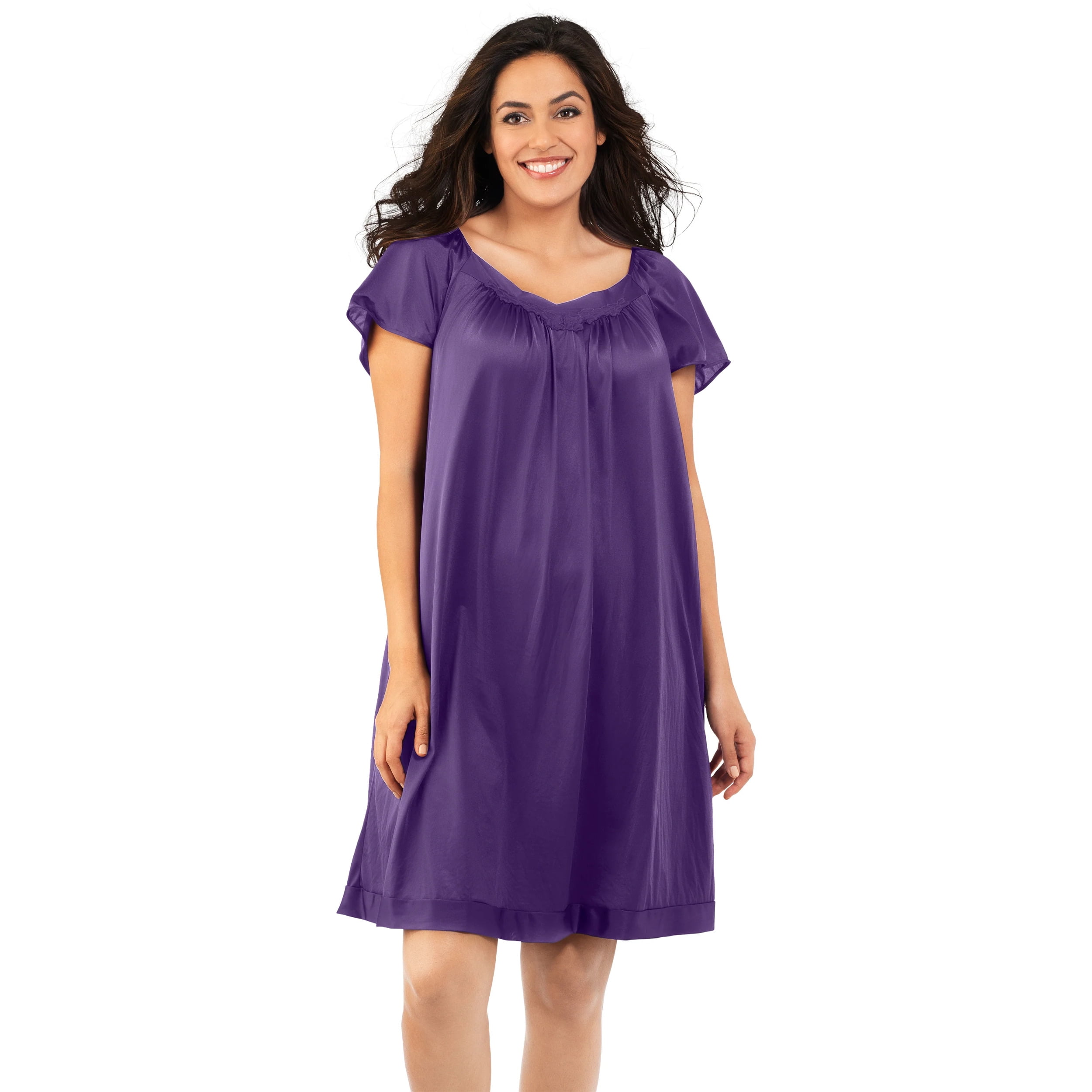 Exquisite Form - Women's Flutter Sleeve Gown - Style 30109 - Walmart.com