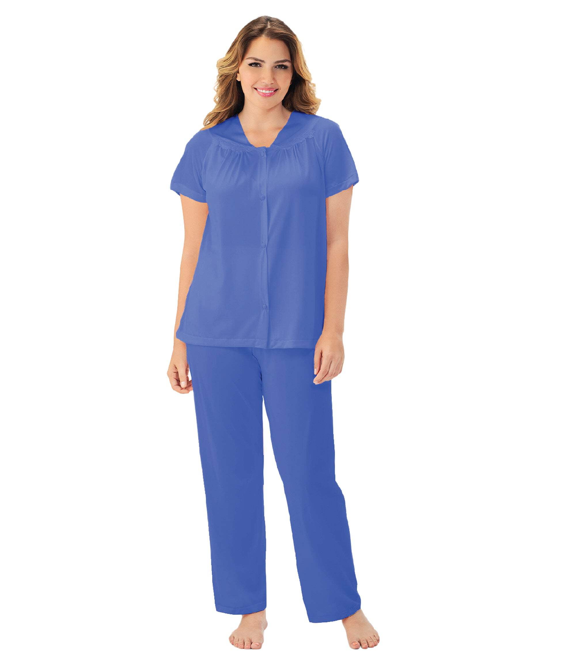 Exquisite Form - Women's Short Sleeve Pajama - Style 90107 - Walmart.com