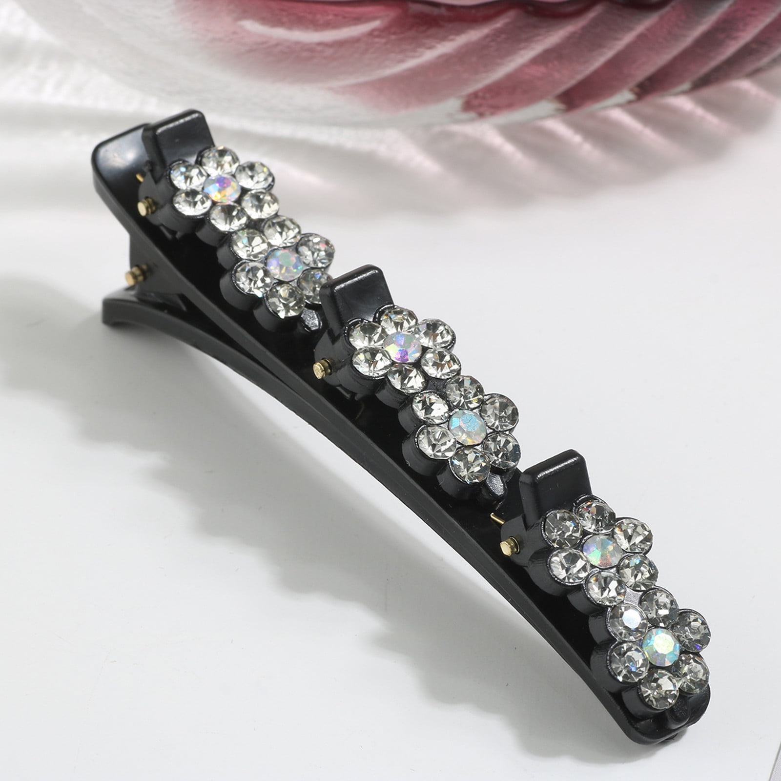 Exquisite Hair Clip 2024 Colorful Sparkling Floral Design for Elegant ...