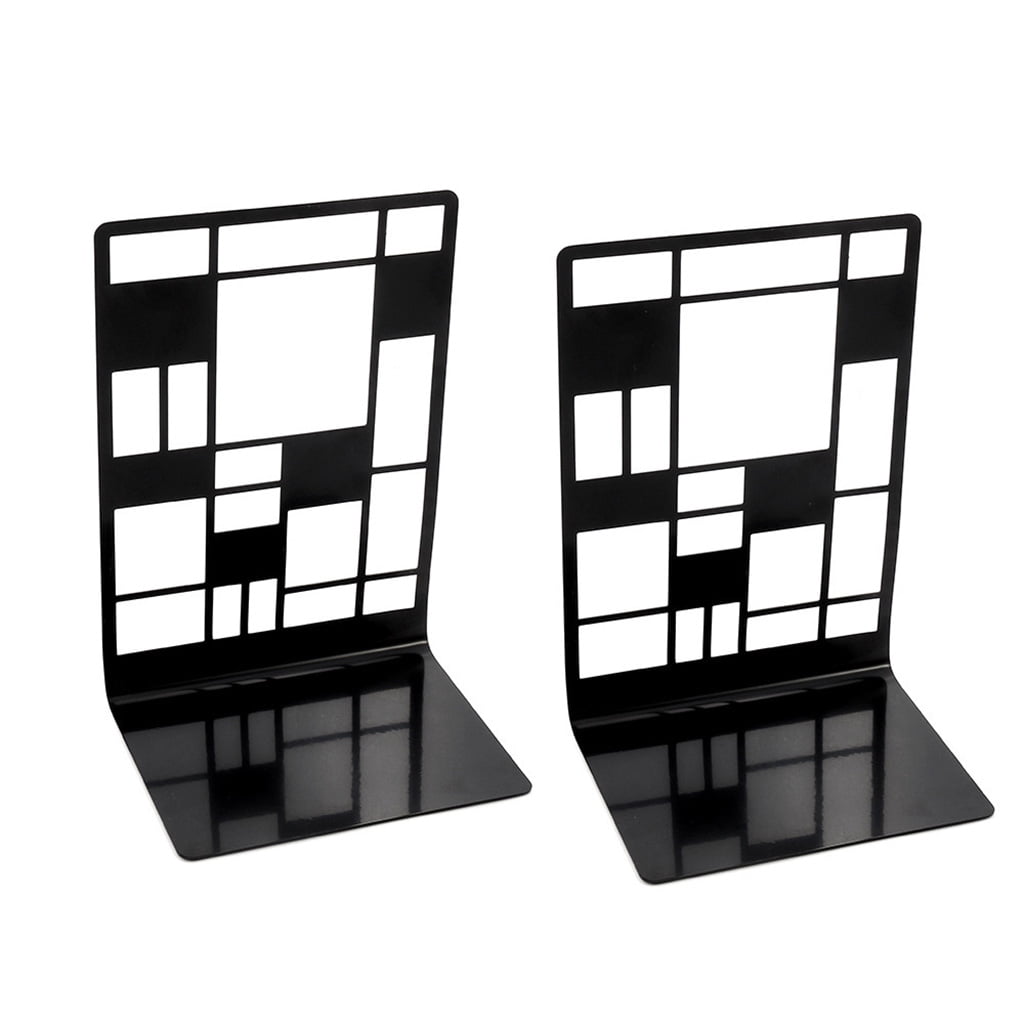 Exquisite Hollow-out Metal Bookend for Creative Book Stands for ...
