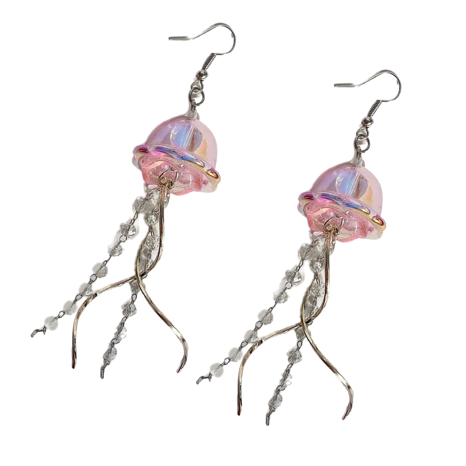 Exquisite Jellyfish Charm Earrings Individualized Jellyfish Pedant ...