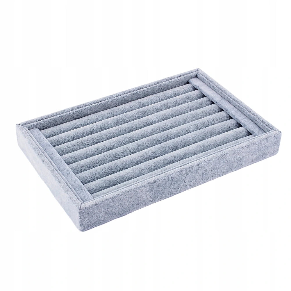 Exquisite Jewelry Display Case, Velvet Ring Trays With Soft Velvet ...