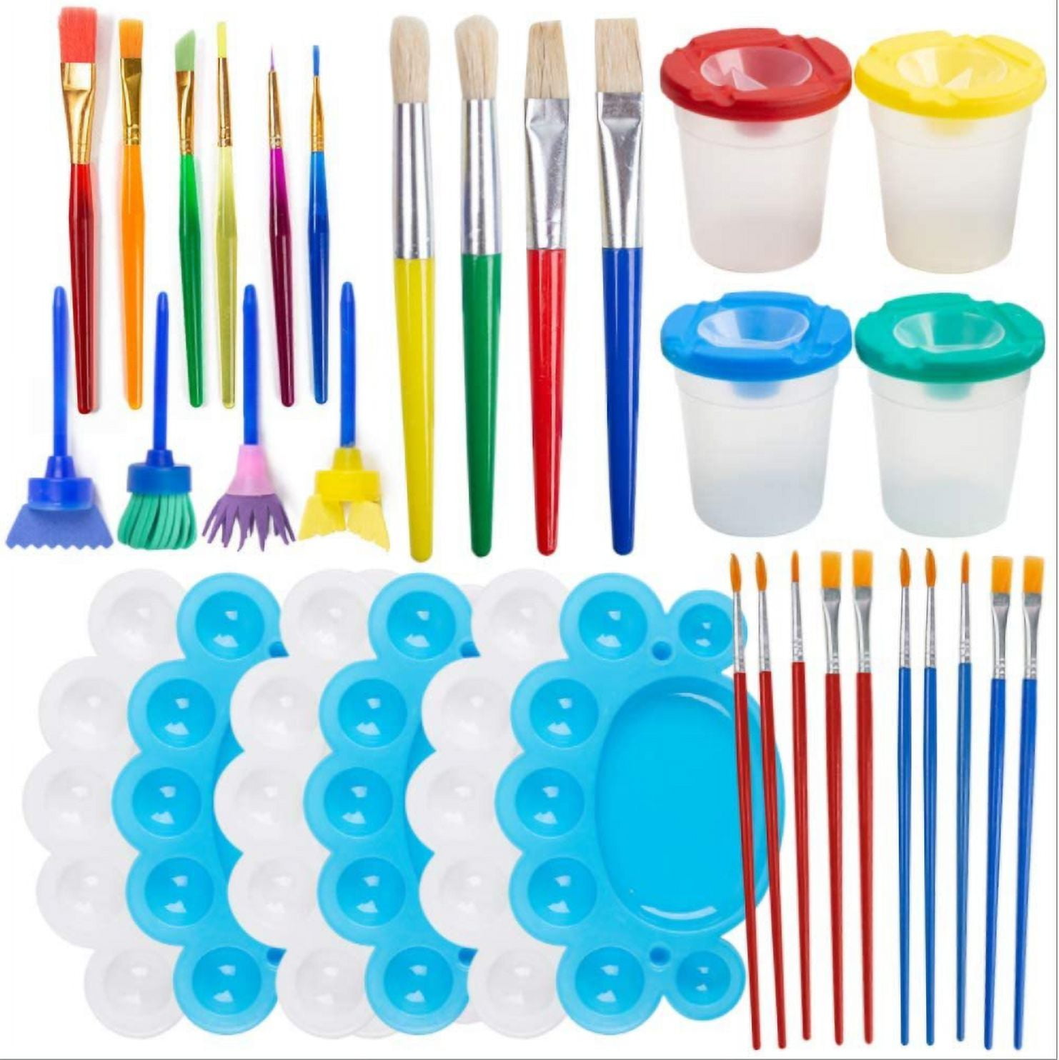 Exquisite Kids Paint Brushes, Craft Paint Brushes For Young Artists ...