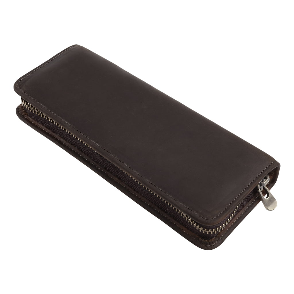 Exquisite Leather Pen for Case Portable Pencil Bag Multiple Elastic Pen ...