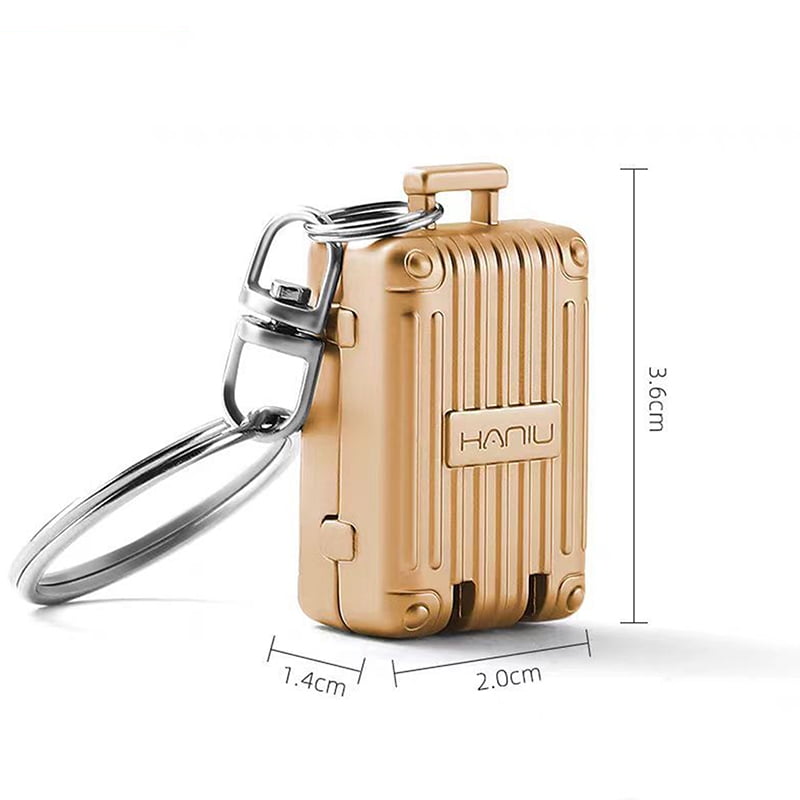 Exquisite Luggage Keychain Foldable Nail Cutter Stainless Steel Nail ...