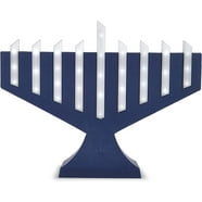Traditional Hanukkah Electric Menorah Low Voltage Hanukkiah with LED ...