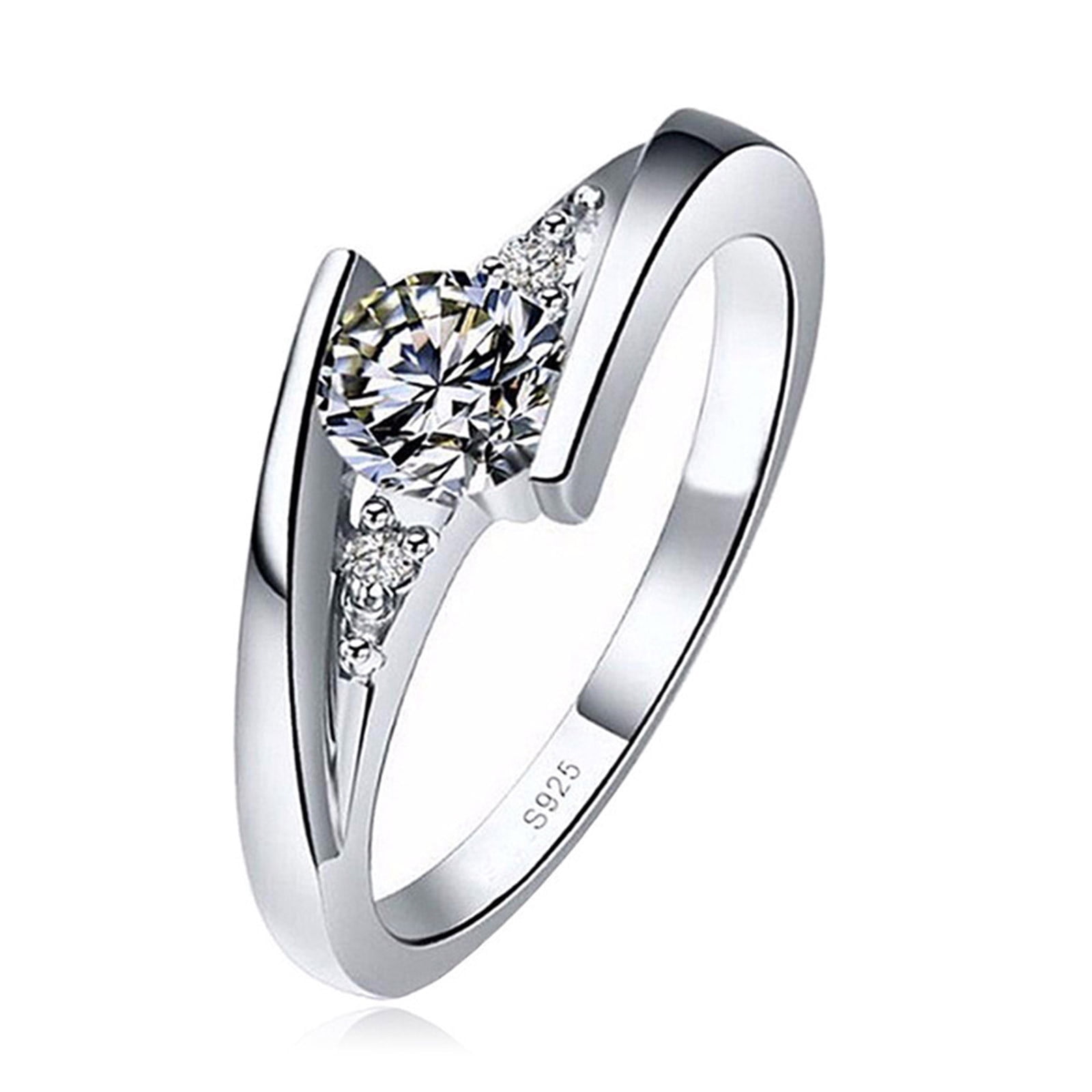 Exquisite Out Commemorate Ring Men Ring Set Women Engagement Wedding ...