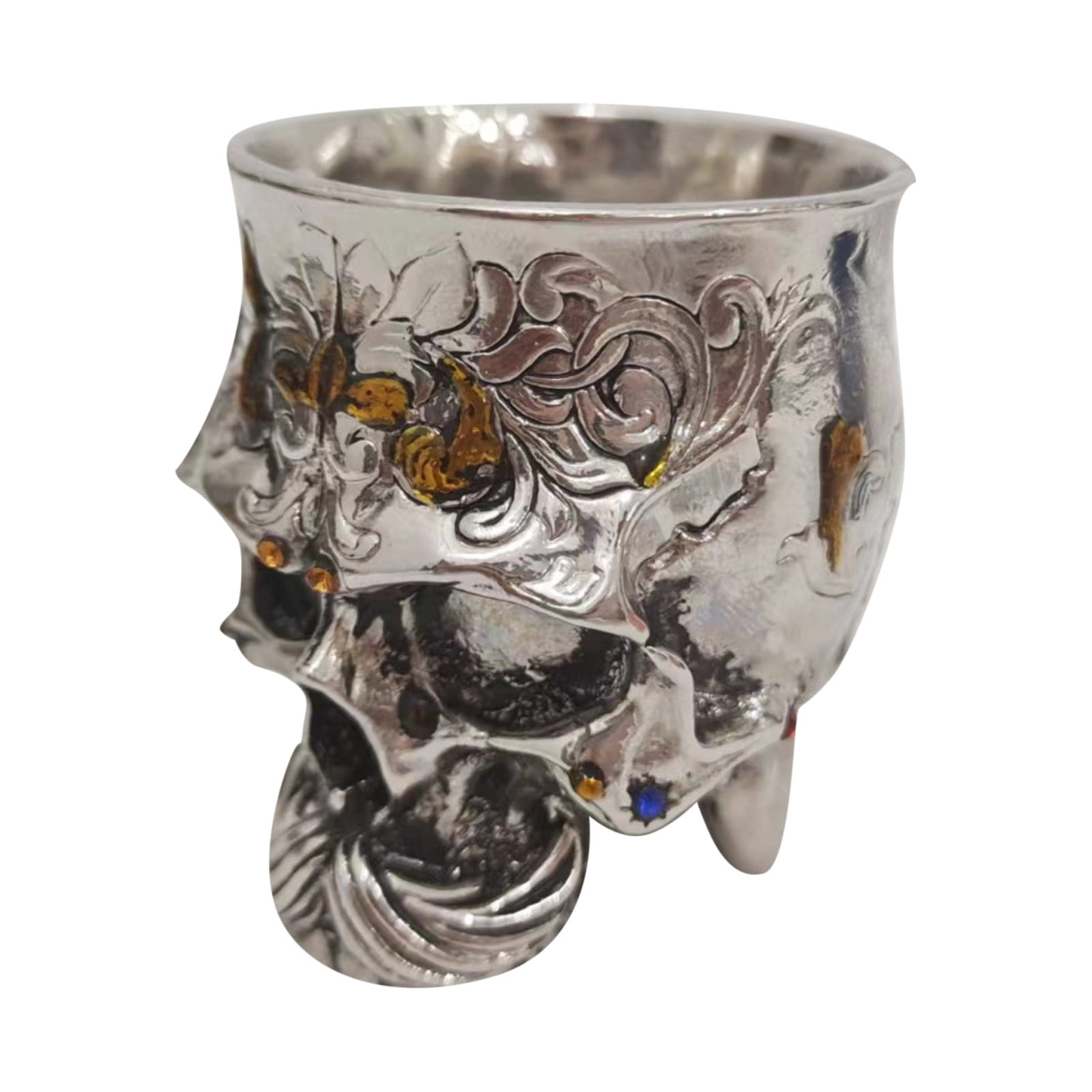 Exquisite Party Moustache Gothic Carved Beverage Cup With Stunning ...