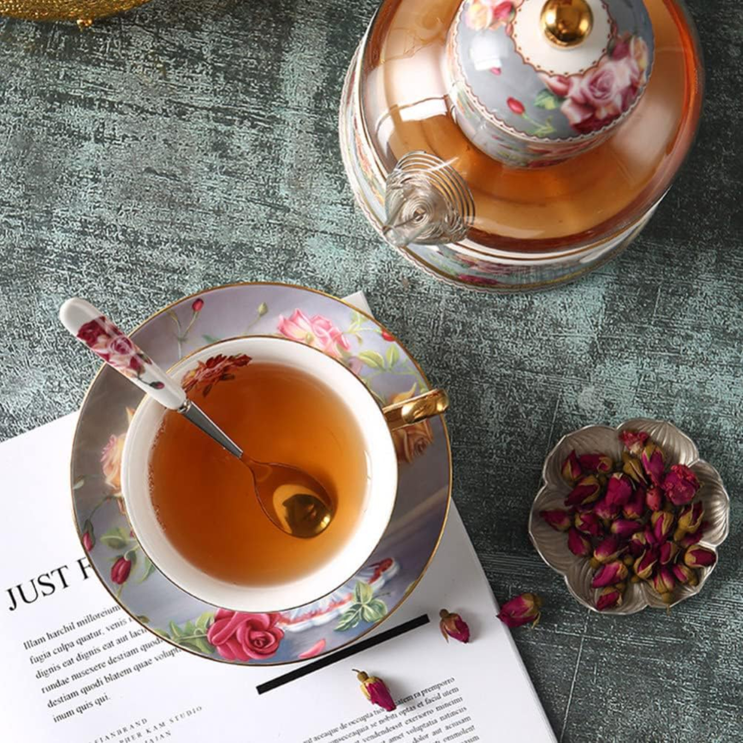 Exquisite and Refined European Phnom Penh Decorative Bone China Tea Cup ...