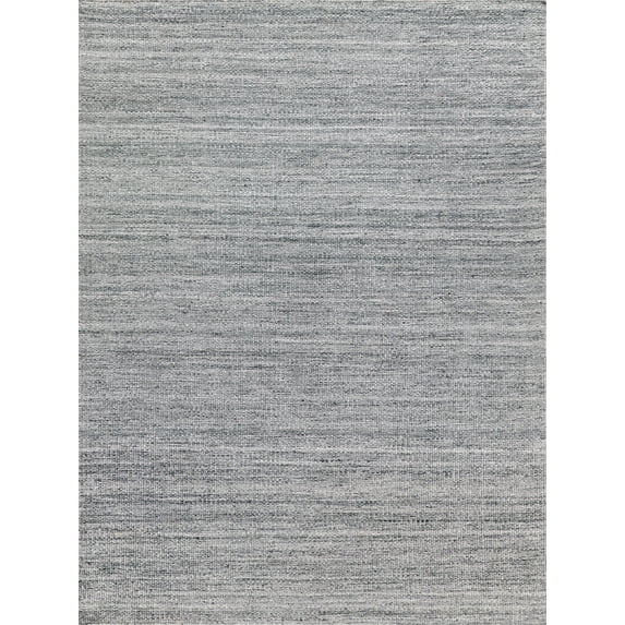 Exquisite Rugs Loro Indoor/Outdoor Handmade Flatweave P.E.T. Yarn Gray ...