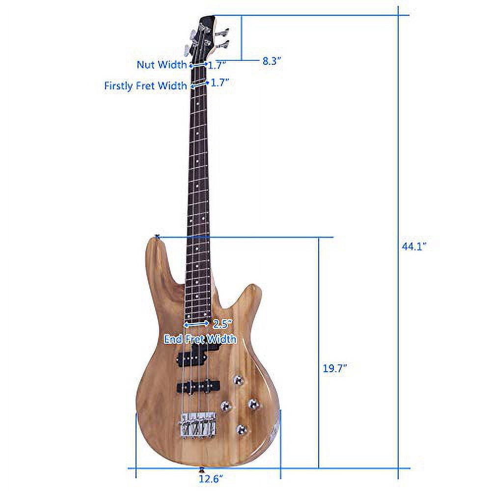 Exquisite Stylish IB Bass Guitar with Power Line and Wrench Tool ...