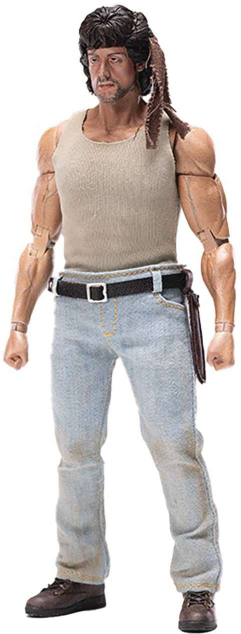 Hiya Toys Rambo Collectible Action Figure (First Blood) - Exquisite ...