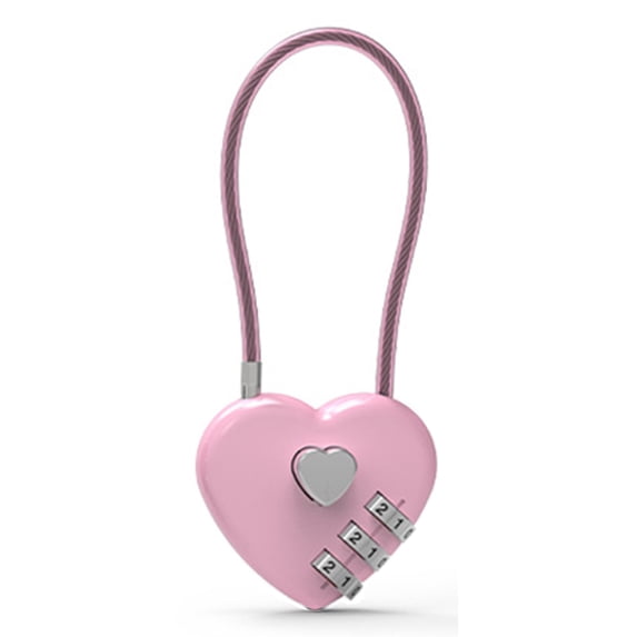 Exquisite Wire Rope Combination Lock Digital Padlock Zinc Alloy Padlock ...