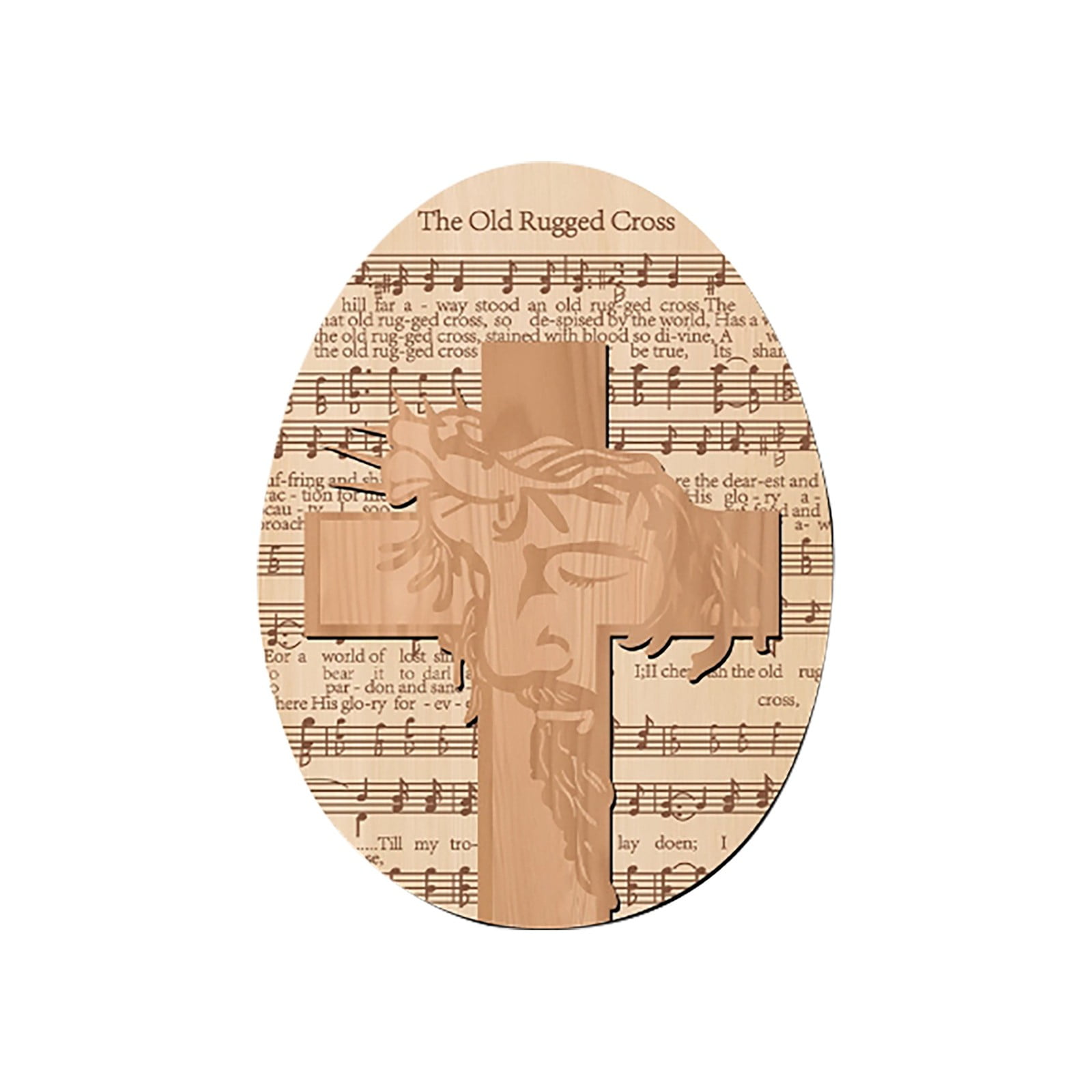 Exquisite Wooden Easter Egg - A Centerpiece for Catholic Easter ...