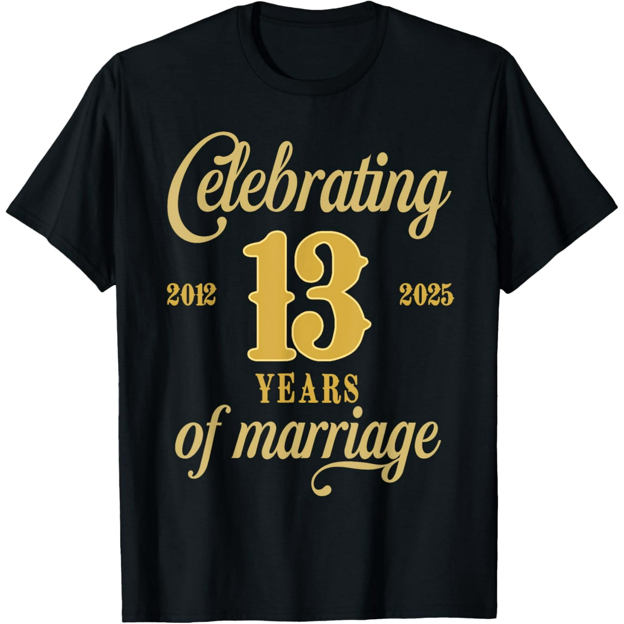 Exquisite and comfortable-13 Years Of Marriage Est. 2012 2025 13th ...