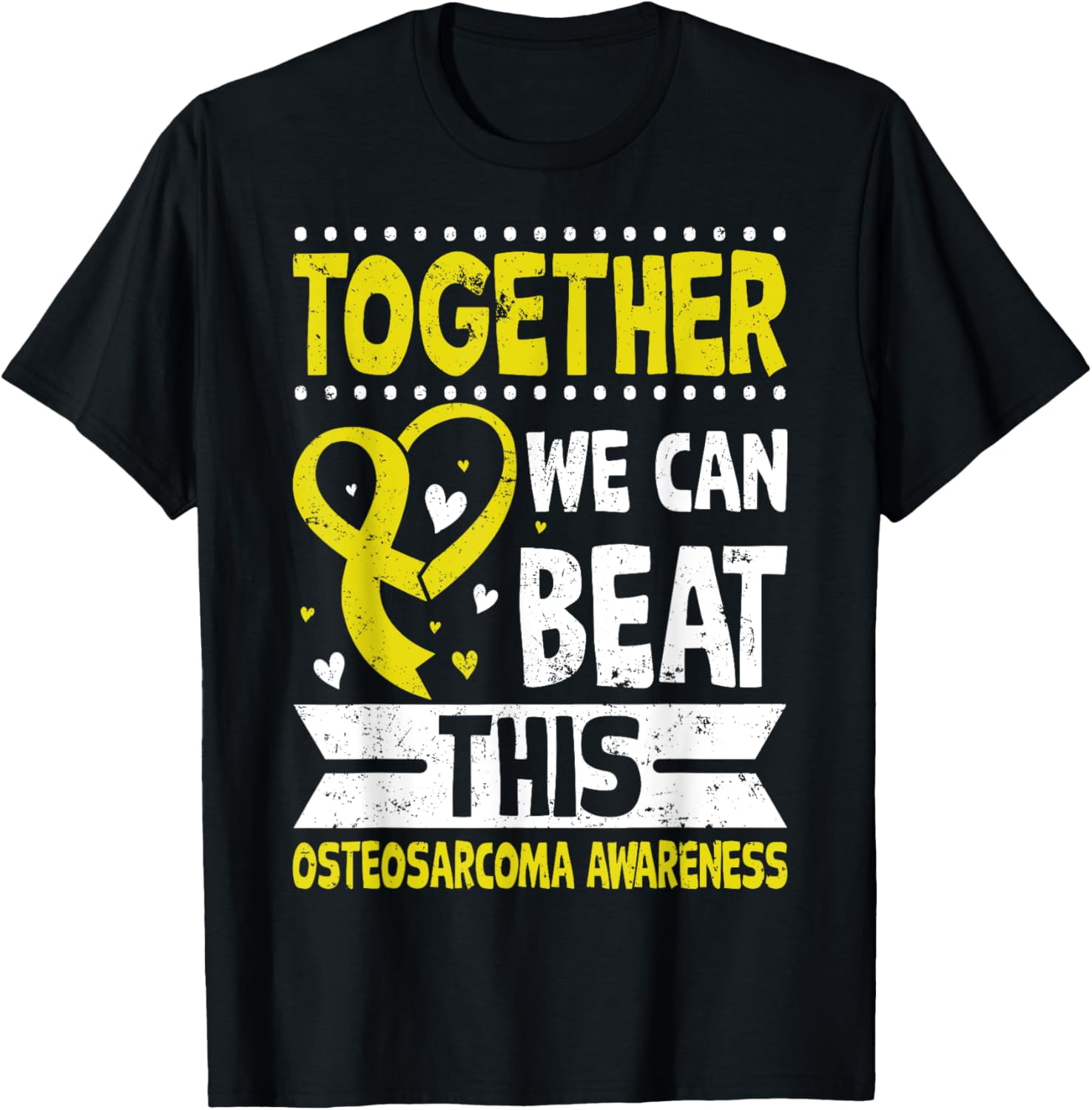 Exquisite and comfortable-Cancer Awareness Yellow Ribbon Together ...