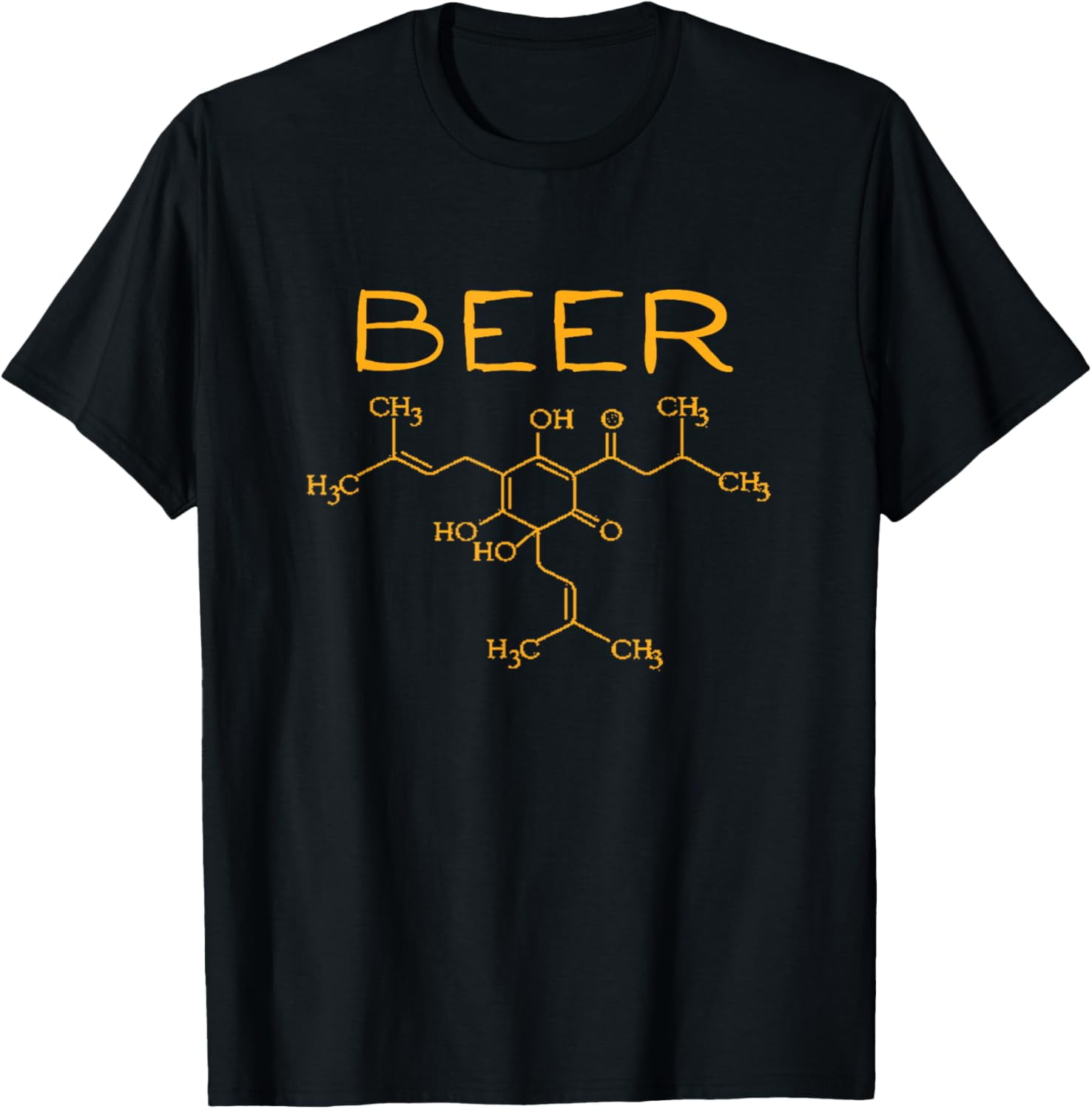 Exquisite and comfortable-Chemical Formula of Beer Molecule T-Shirt ...