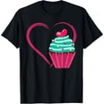 Exquisite and comfortable-Cupcake Heart Bun Icing On Top Fairy Cake ...