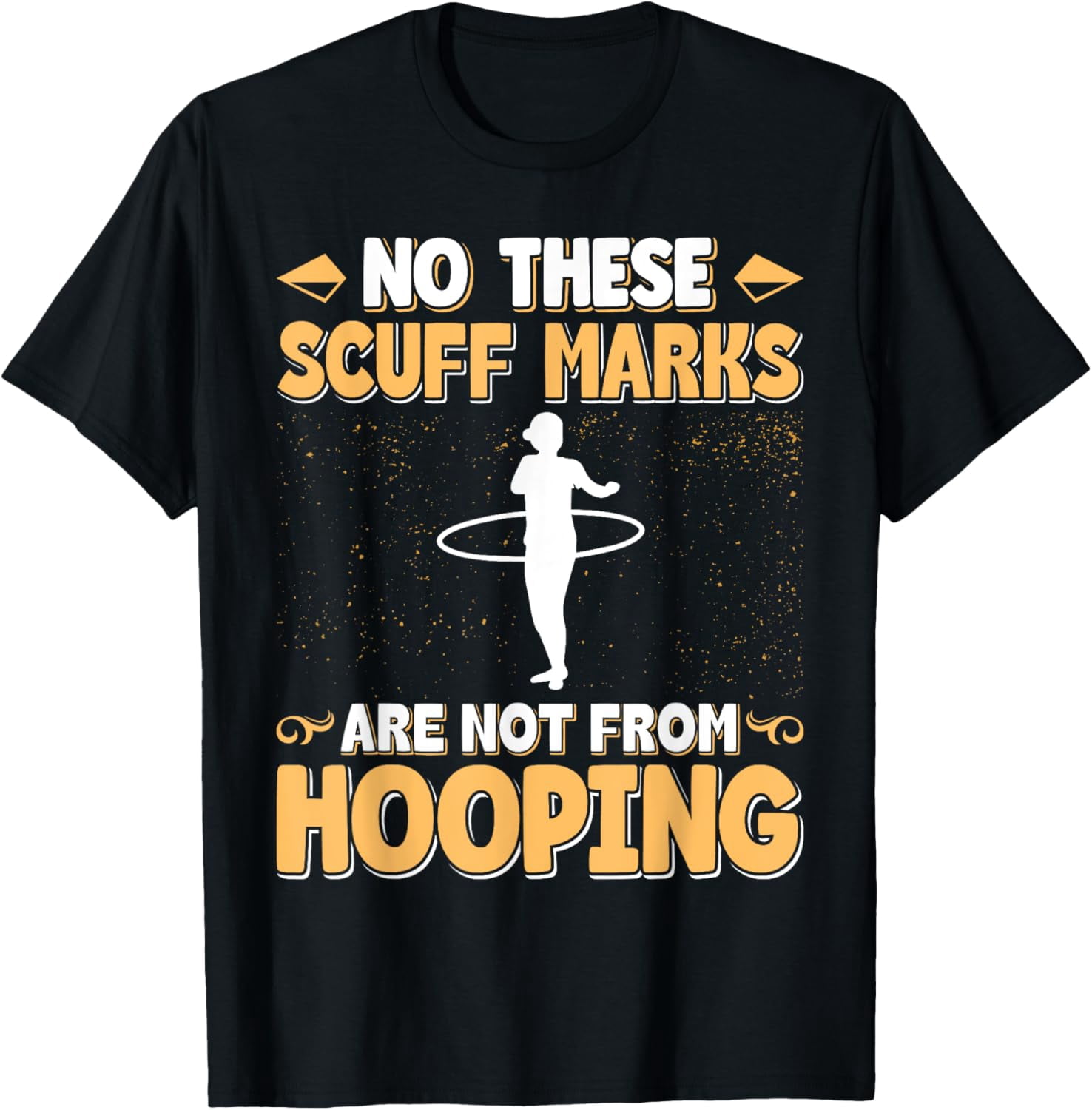 Exquisite and comfortable-Funny Hula hooping Dancer T-Shirt - Walmart.com