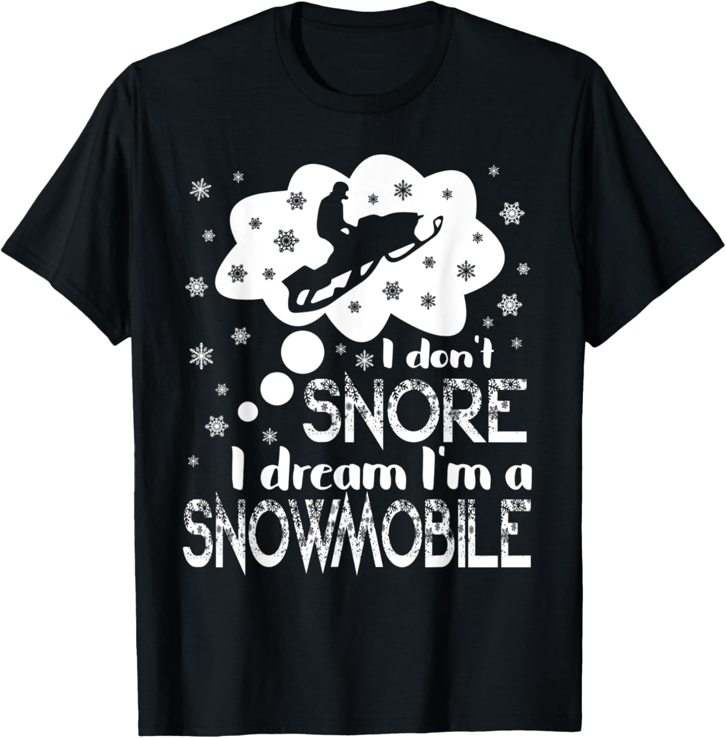 Exquisite and comfortable-Funny Snoring Rider I Don't Snore I Dream I'm ...