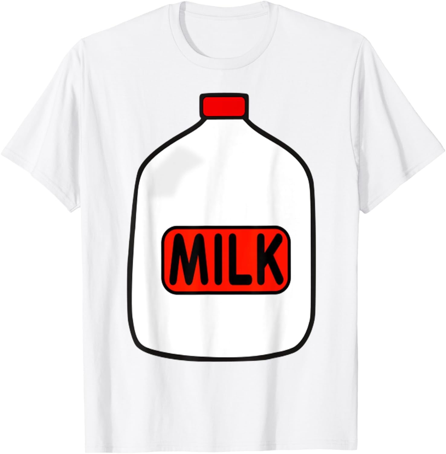 Exquisite and comfortable-Gallon Of Milk Costume T-Shirt, Match With ...
