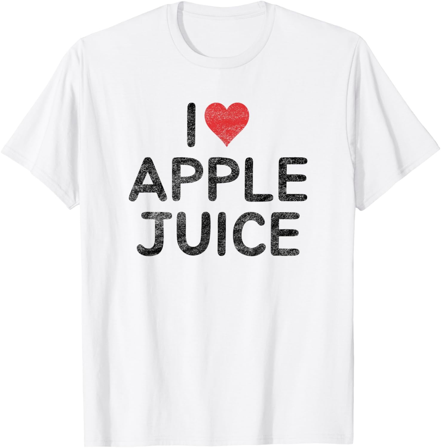 Exquisite and comfortable-I Love Apple Juice T-Shirt - Walmart.com