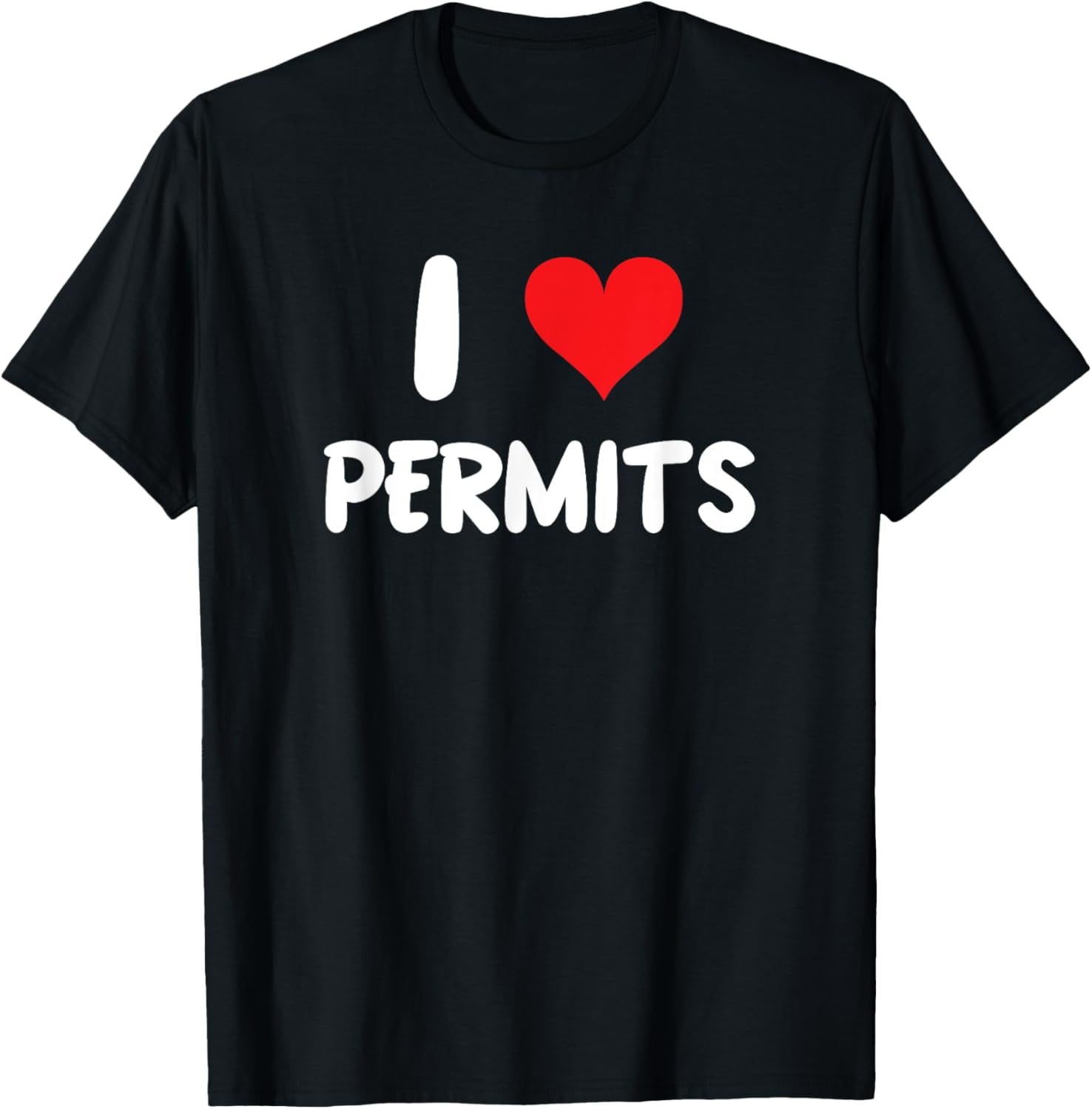 Exquisite and comfortable-I Love Permits - Heart - Inspection Inspector ...