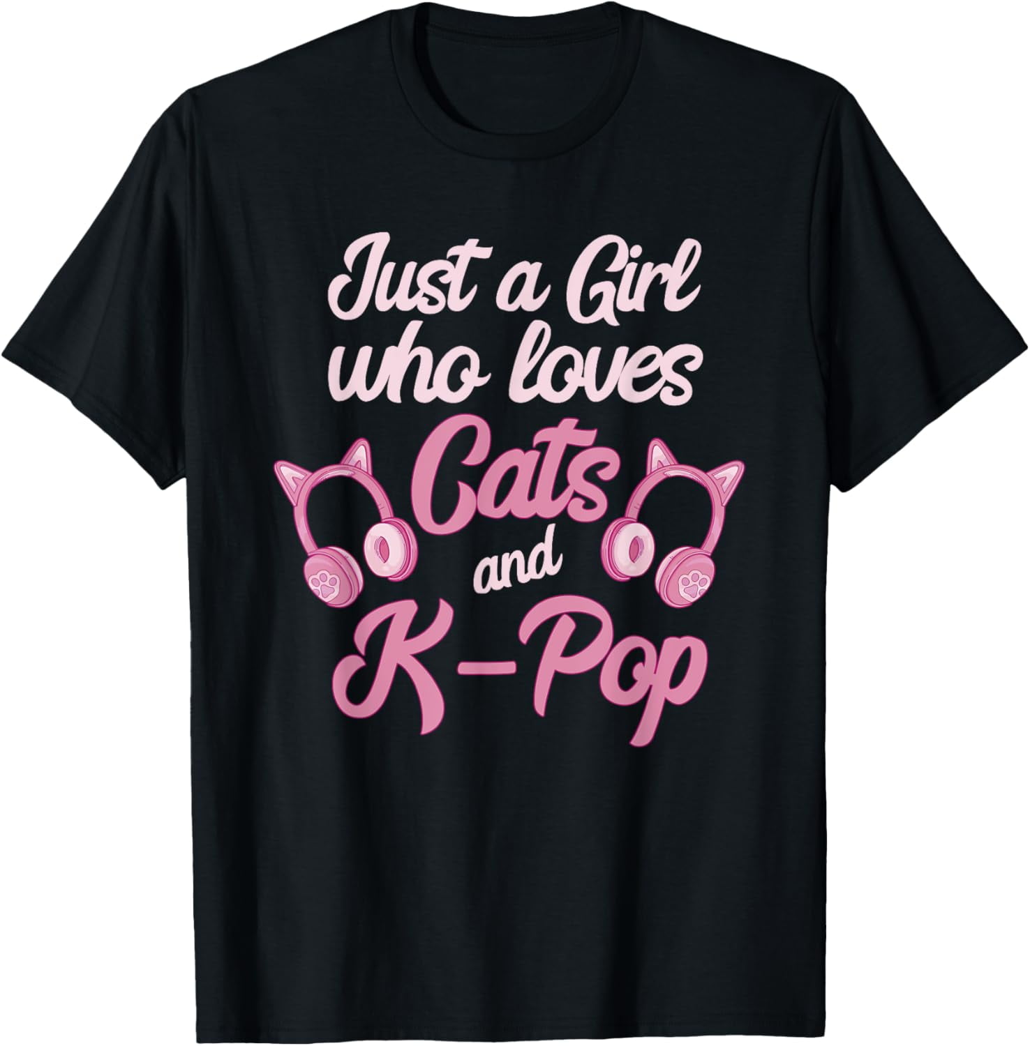 Exquisite and comfortable-K-Pop Just A Girl Who Loves K-Pop Cat Korean ...