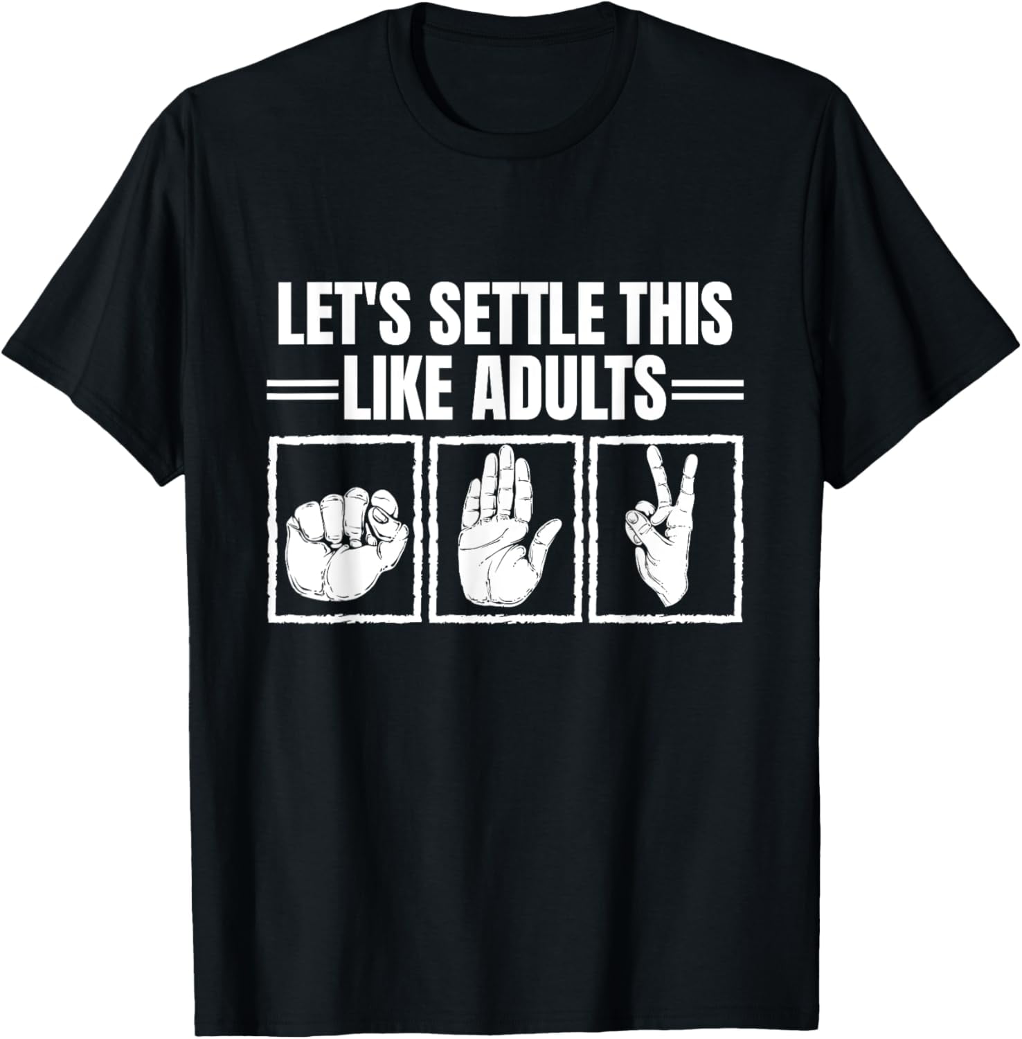 Exquisite and comfortable-Let's Settle This Like Adults Rock Paper ...