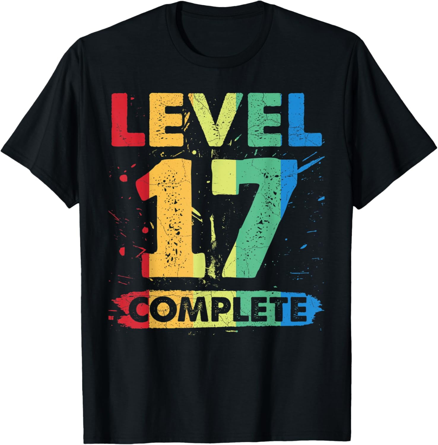 Exquisite and comfortable-Level 17 Complete 17th Birthday T-Shirt ...