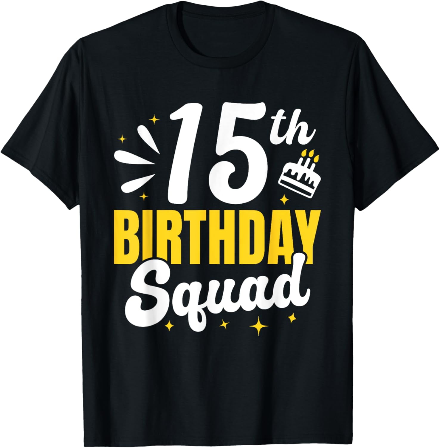 Exquisite and comfortable-Matching 15th birthday squad, 15 year old ...