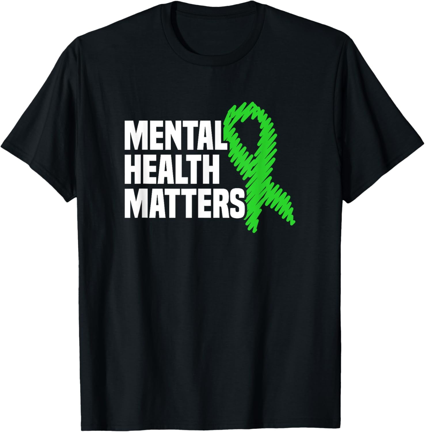 Exquisite and comfortable-Mental Health Matters Green Ribbon Mental ...
